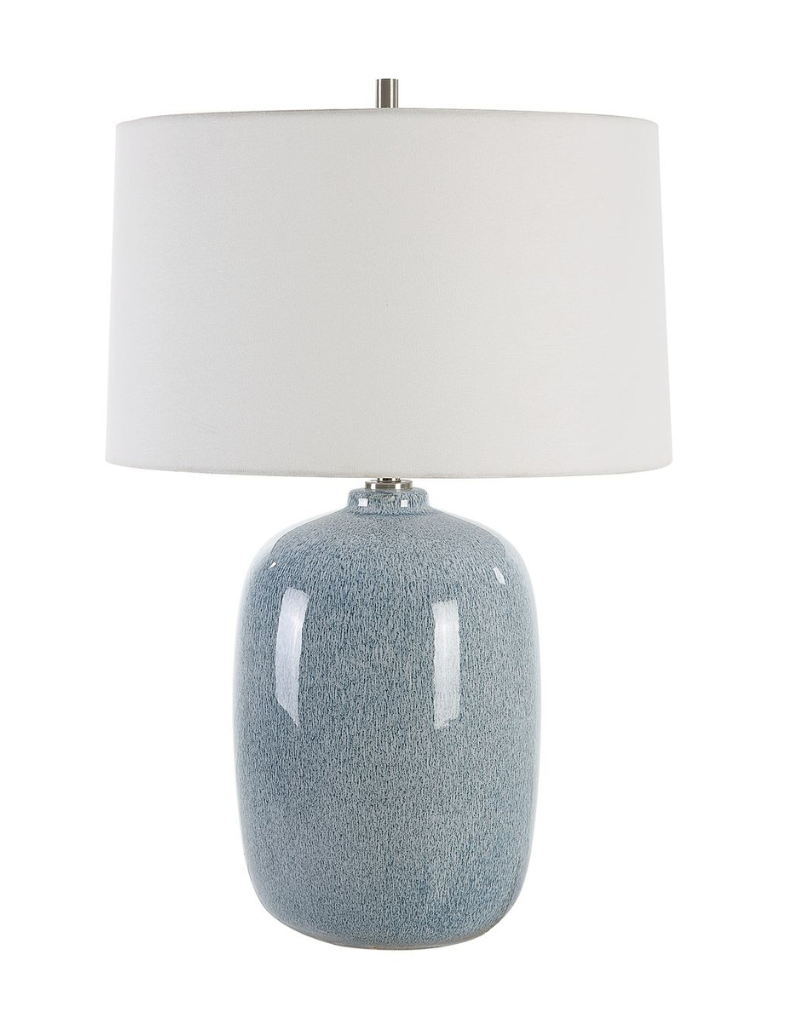Speckled Blue Table Lamp – Elburne